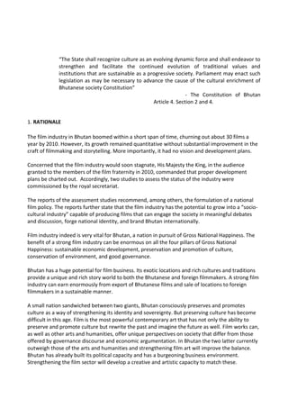 Film Policy 30813 | PDF