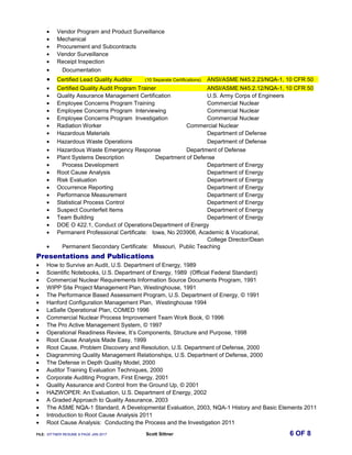 1.0 RESUME S SITTNER 2017 | DOC | Business | Business and Finance