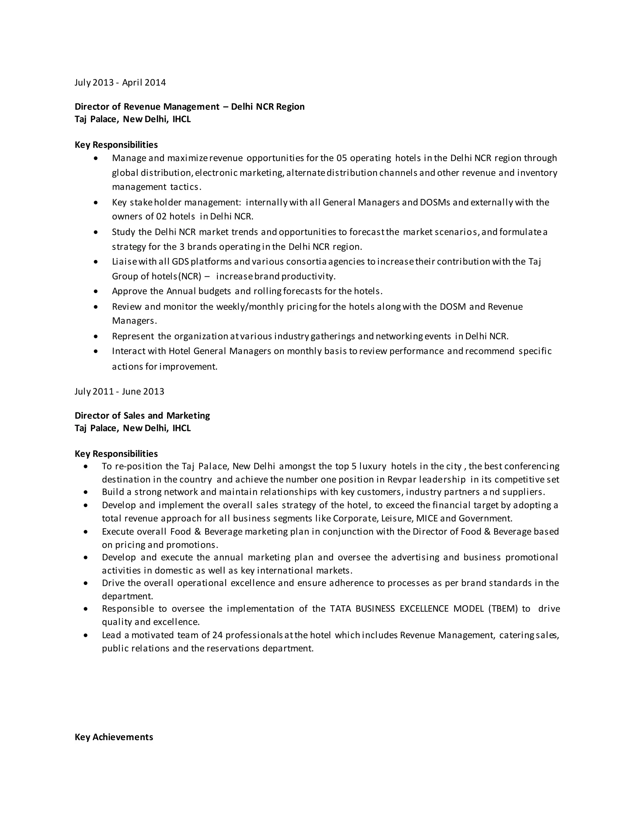 Ananya CV final | DOCX | Hotels and Motels | Travel Type