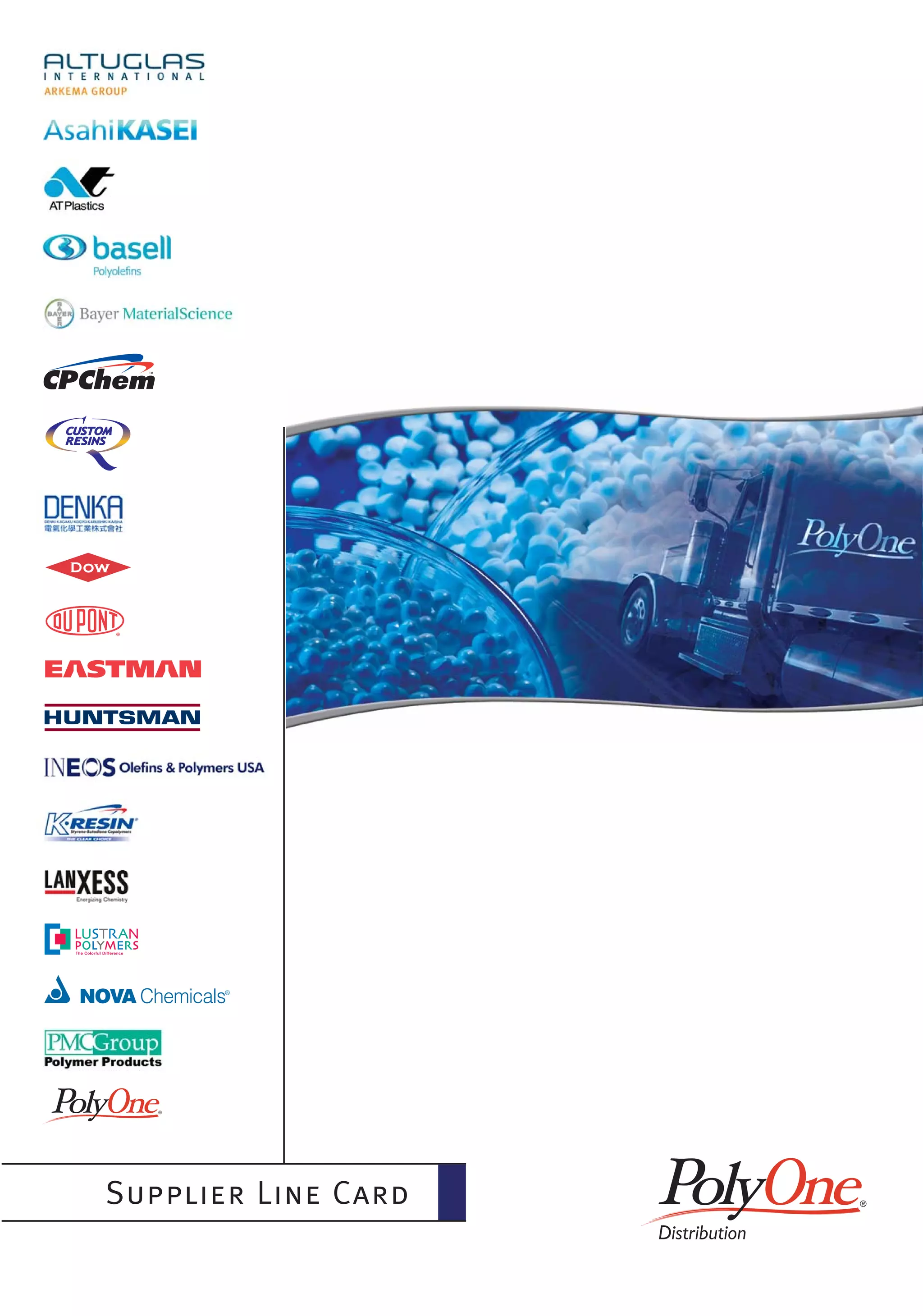 PolyOne Distribution Linecard 12-2006 | PDF