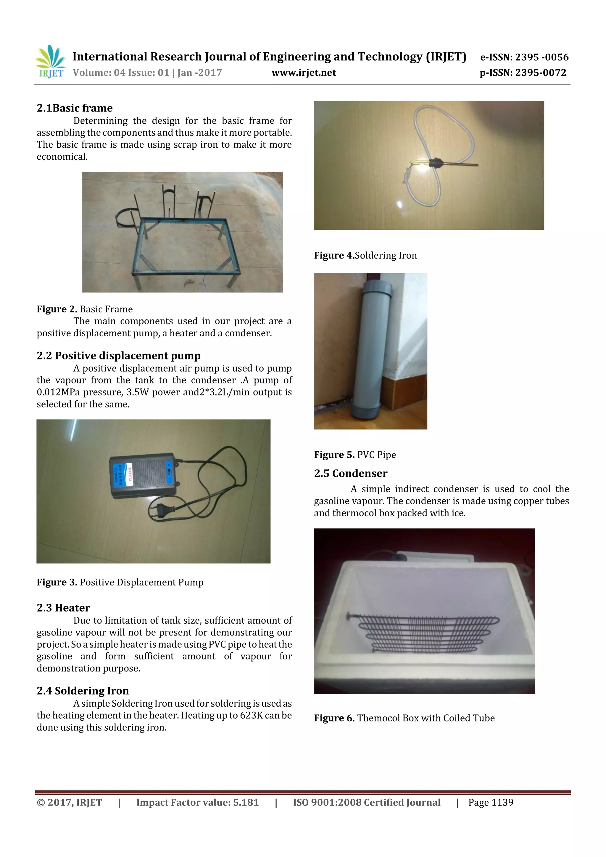 GASOLINE VAPOUR RECOVERY SYSTEM | PDF