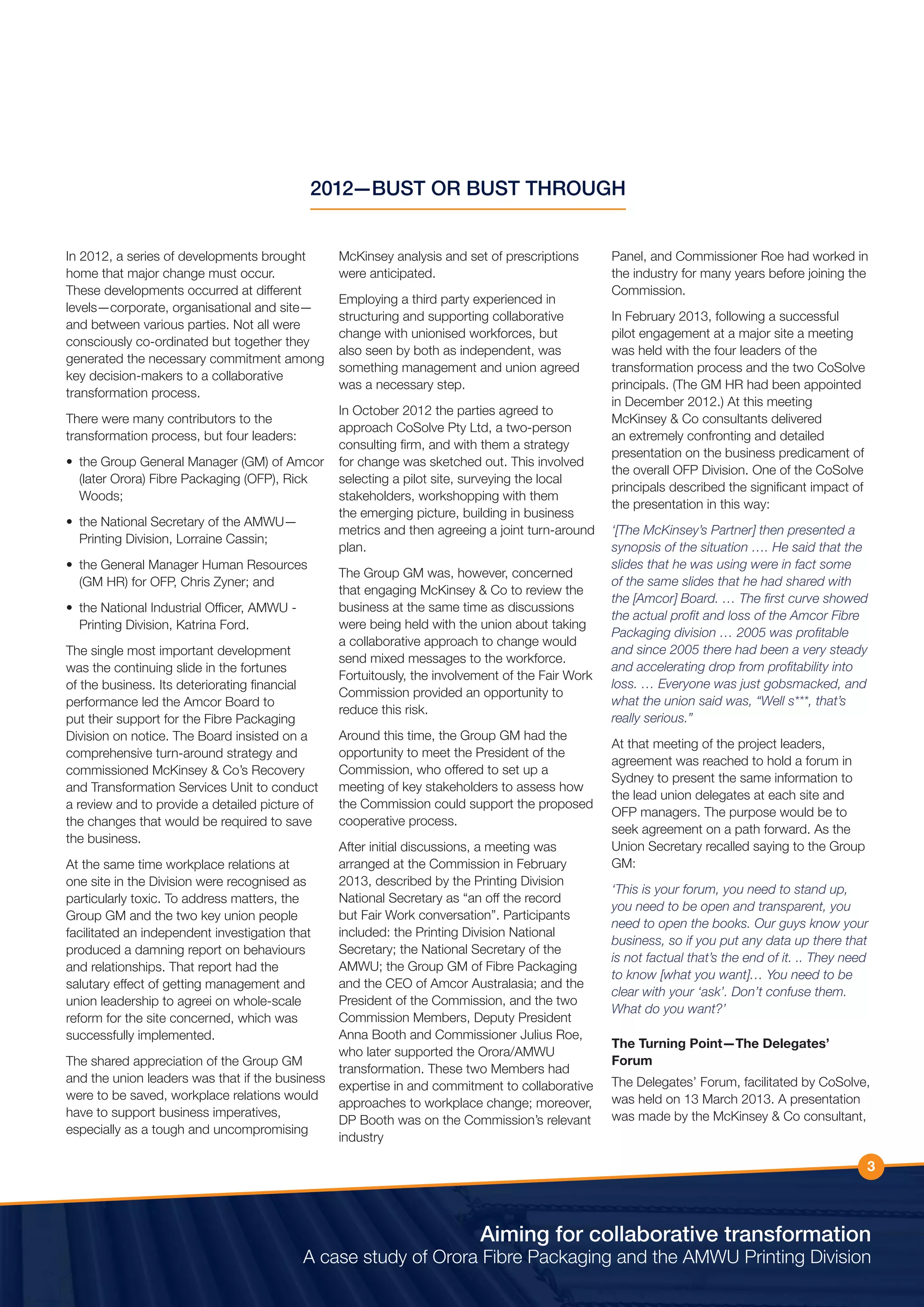 Orora Case Study - final | PDF
