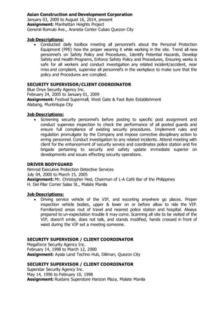 SO SANCHEZ PERSONAL DATA FOR SAFETY OFFICER | DOCX