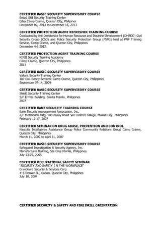 SO SANCHEZ PERSONAL DATA FOR SAFETY OFFICER | DOCX