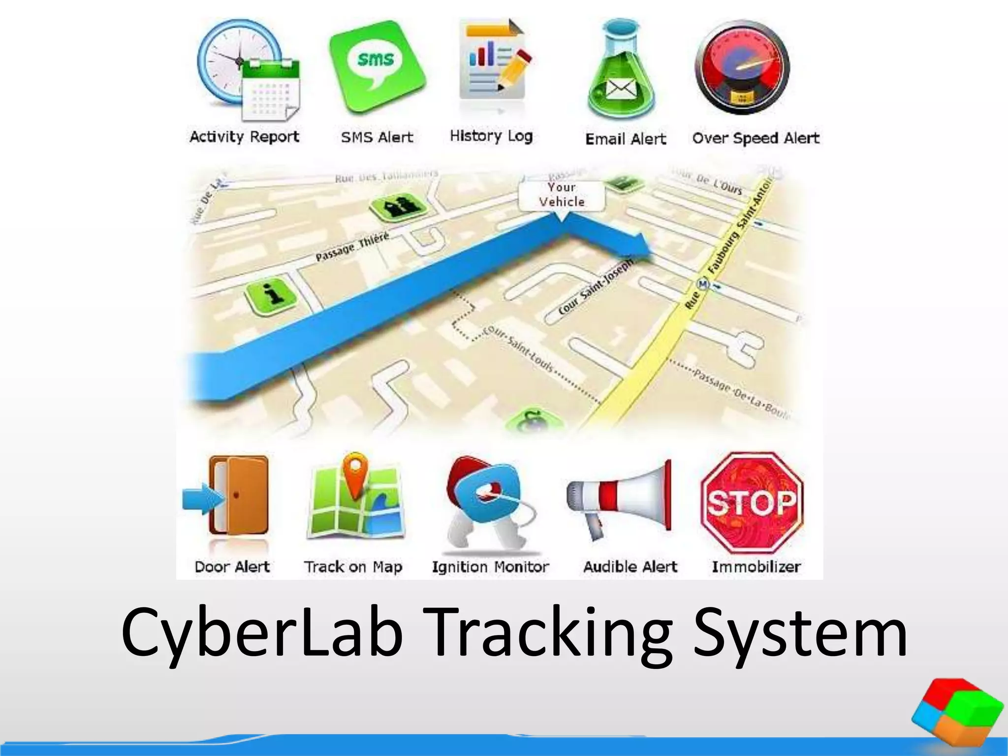 CyberLab Vehicle Tracking System | PPSX