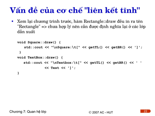 C7 class relationship | PDF