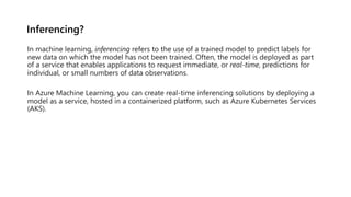 Deploying Models | PPT