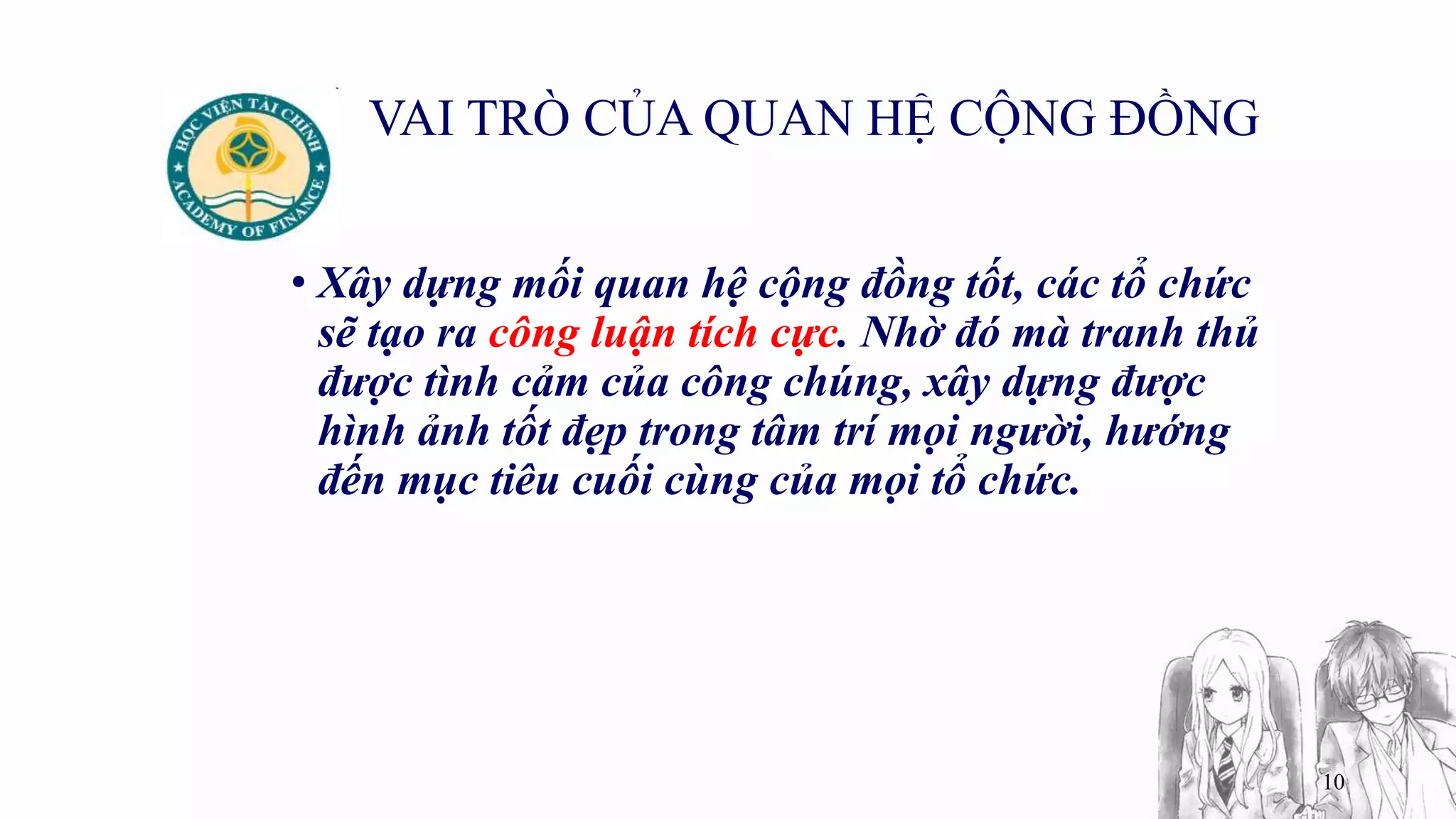 Chương 7(cuối): PR (Quan hệ cộng đồng) | PPTX