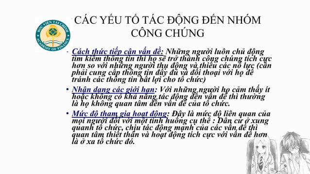 Chương 7(cuối): PR (Quan hệ cộng đồng) | PPTX