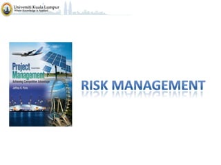 Project Management C7 -risk_management | PPT