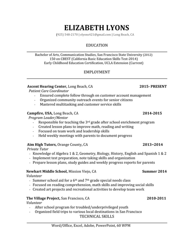 Lyons_Resume | PDF