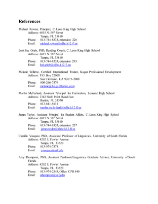 Daniel Keen Curriculum Vitae.Edu ESOL | PDF