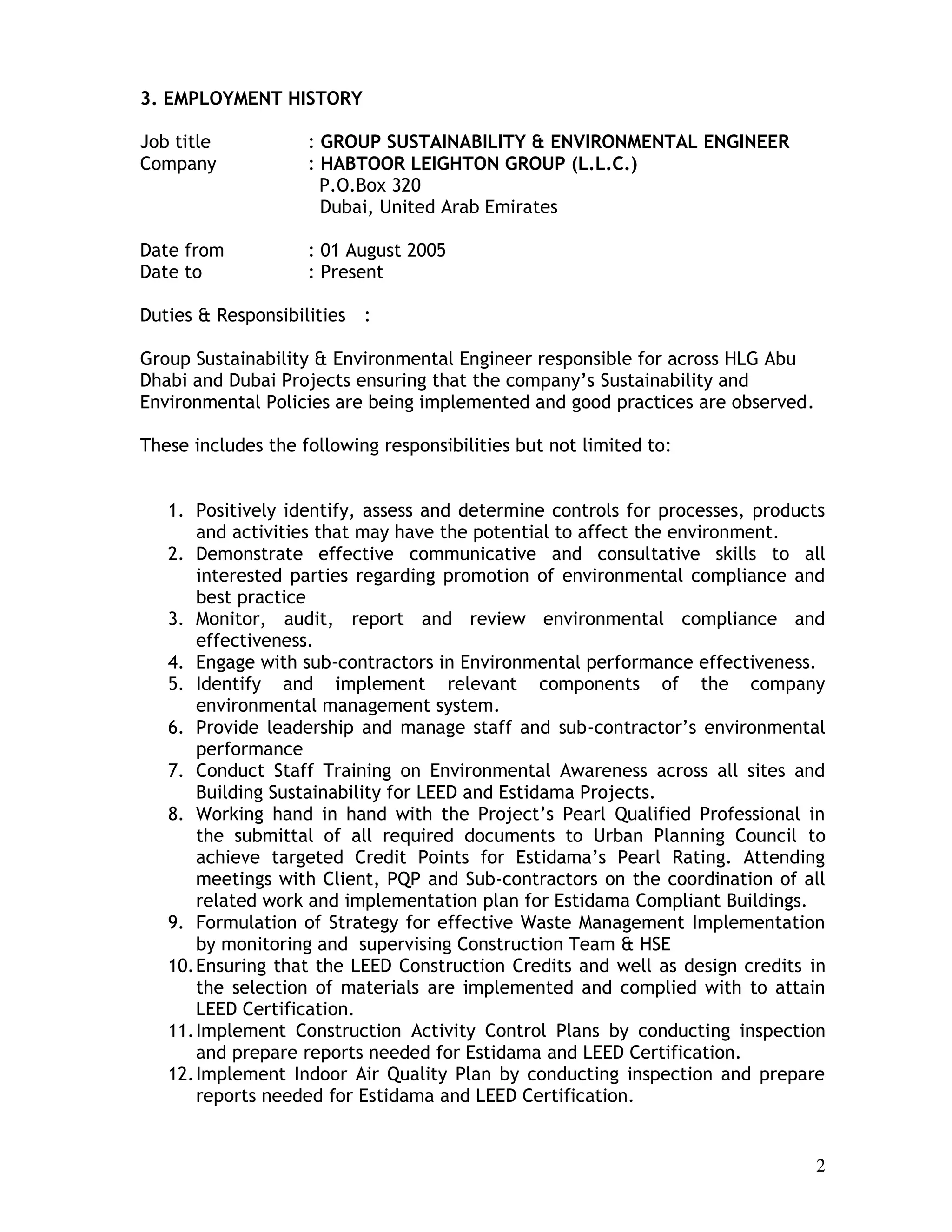 ANGELA LOPEZ - CV - Civil, Environmental & Sustainability Engineer | PDF