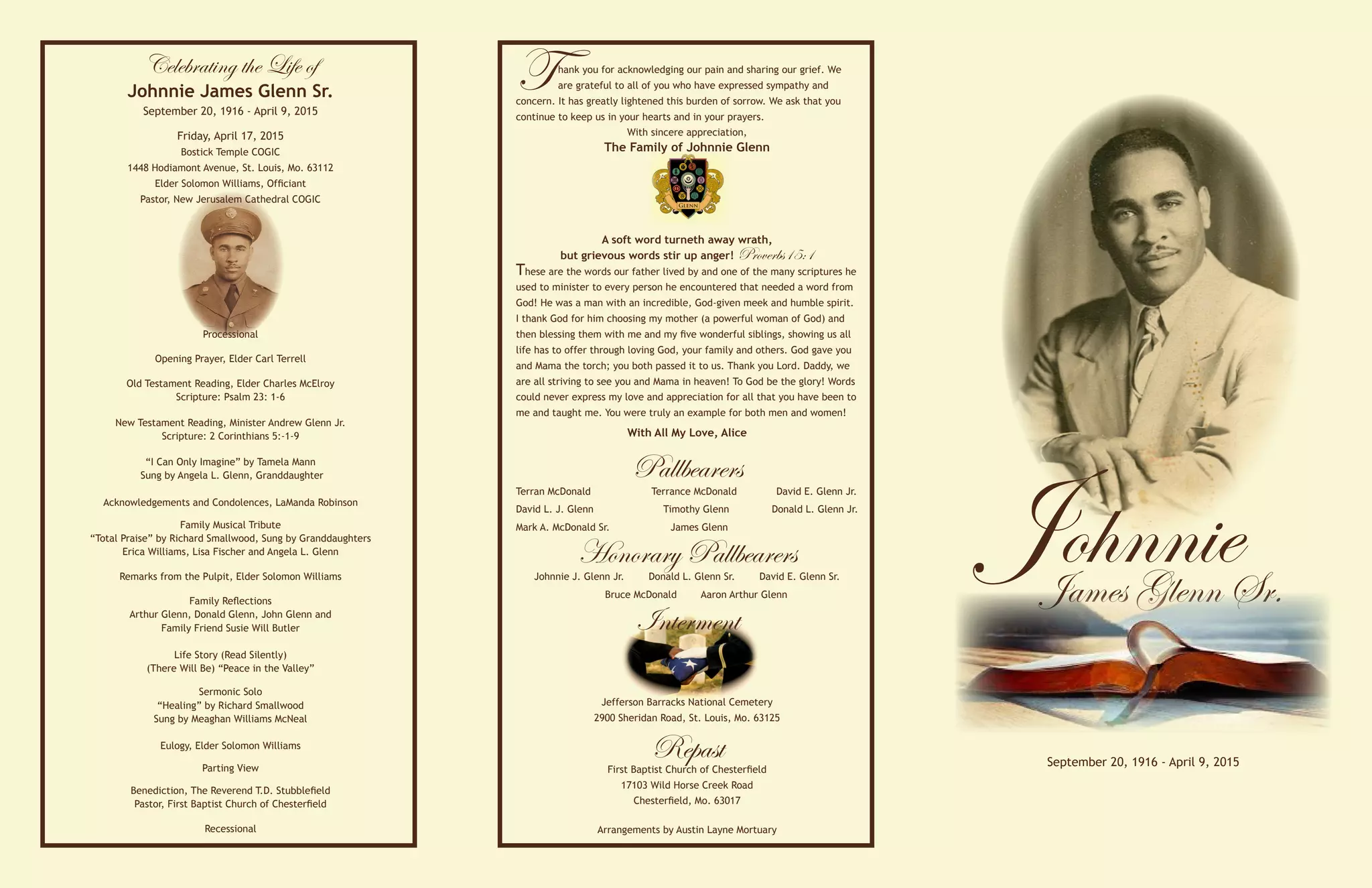 Johnnie James Glenn Sr. | PDF
