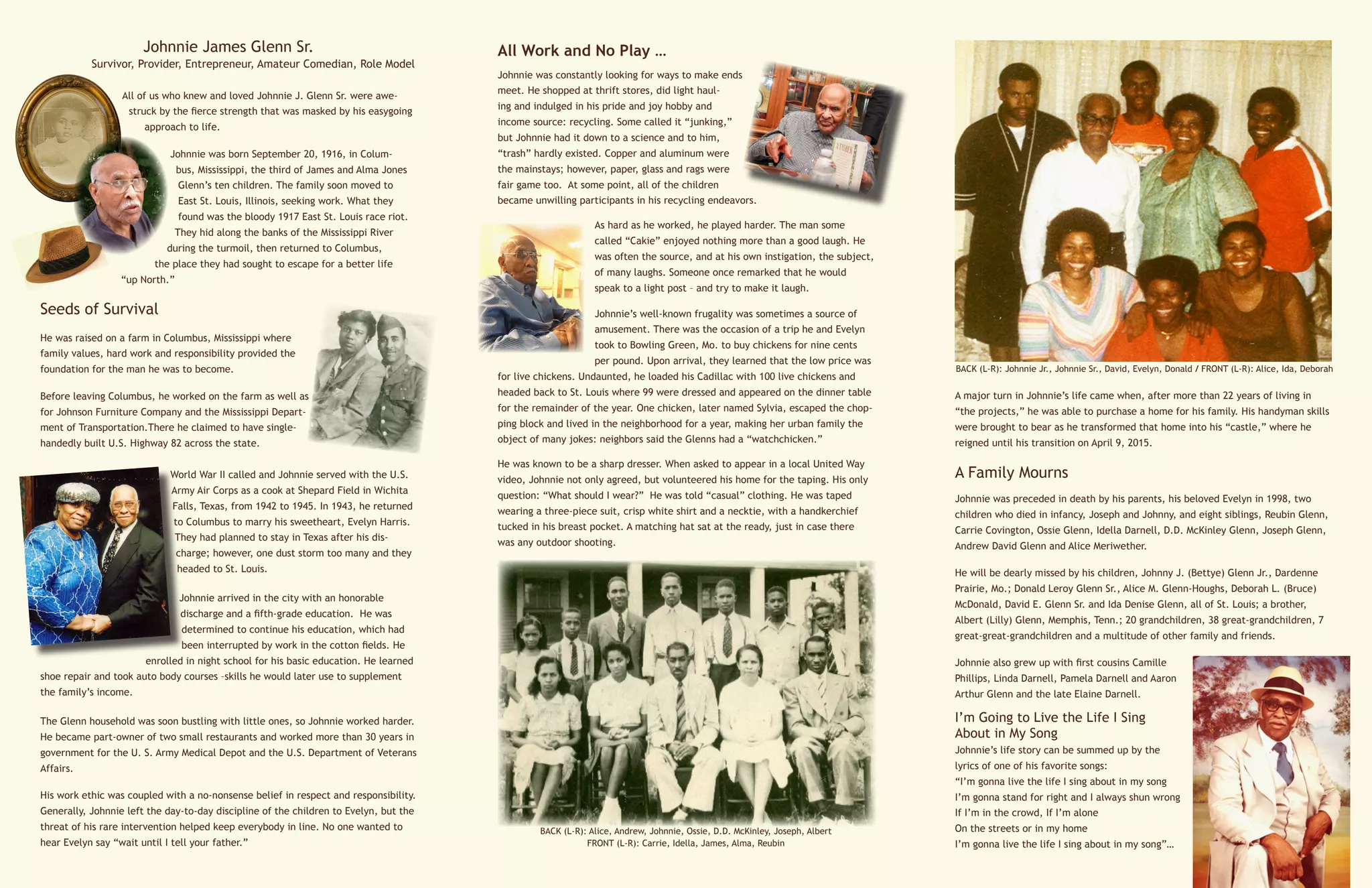 Johnnie James Glenn Sr. | PDF