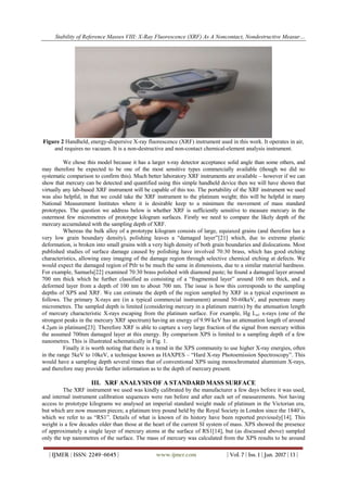 Stability of Reference Masses VIII: X-Ray Fluorescence (XRF) as a ...