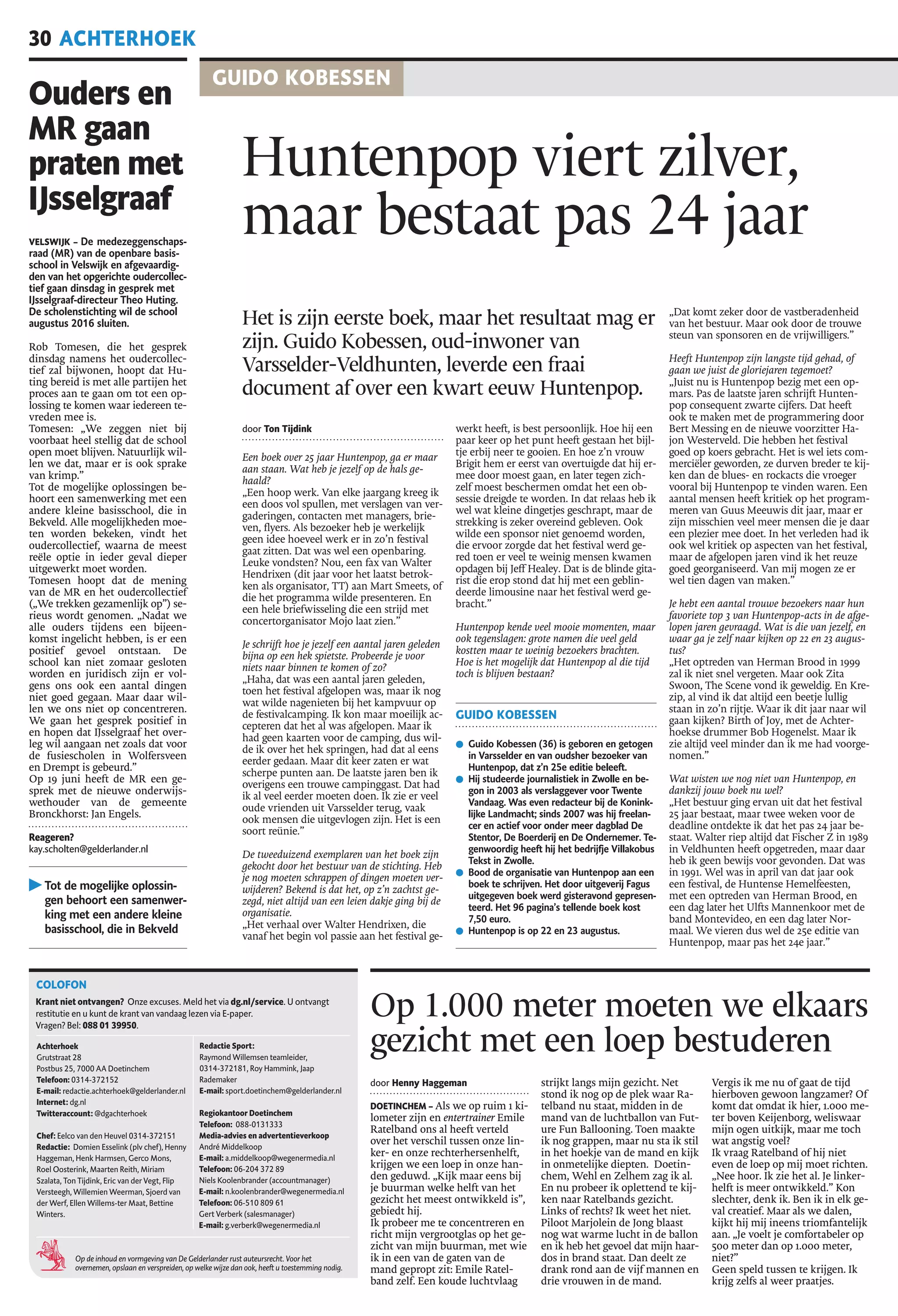 Huntenpop interview | PDF