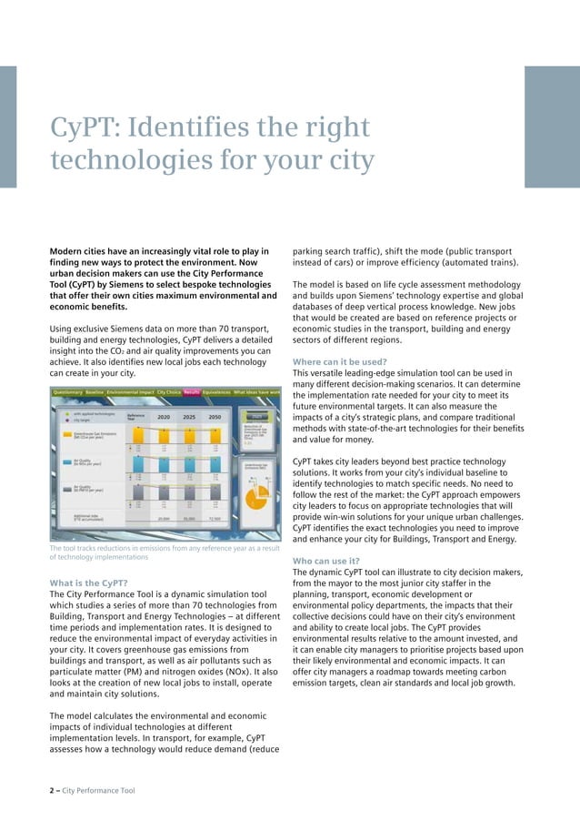 Siemens-CyPT-City-Performance-Tool | PDF