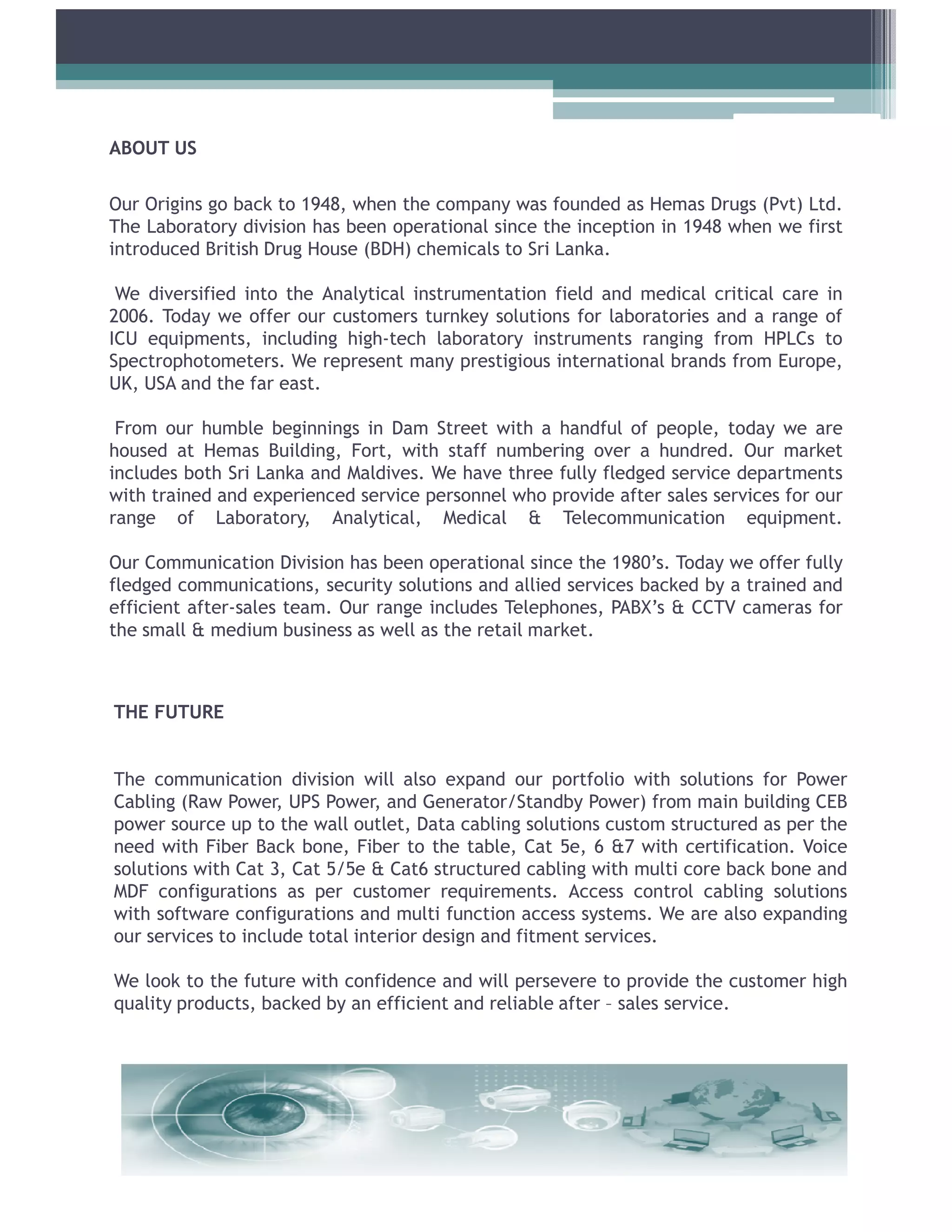 Hemsons - Comms Division Profile - R | PDF