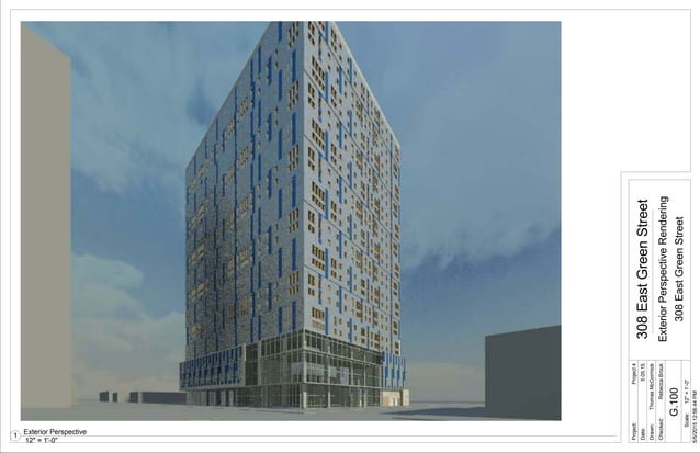 308 East Green Street Revit Project Book | PPT
