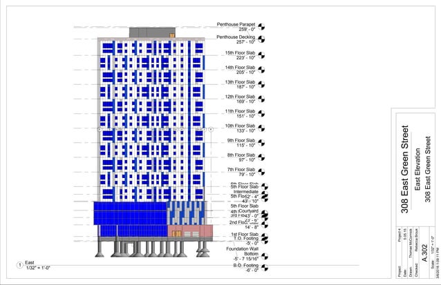 308 East Green Street Revit Project Book | PPT