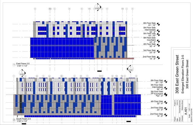 308 East Green Street Revit Project Book | PPT