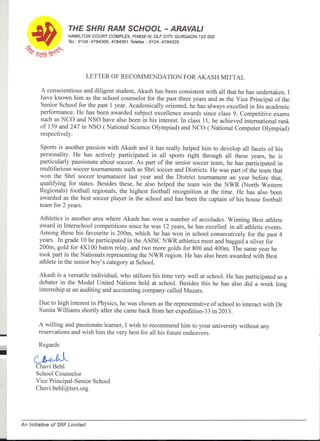 LOR Chavi Behl | PDF