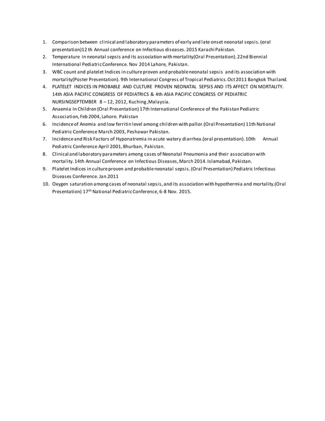 Presentation of research papers in scientific conferences | PDF