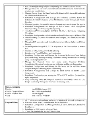 Haider-Server Aministrator | PDF