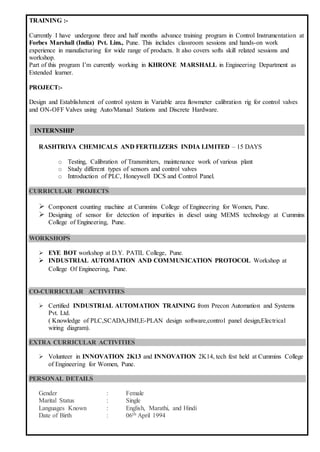 Prachi resume | PDF