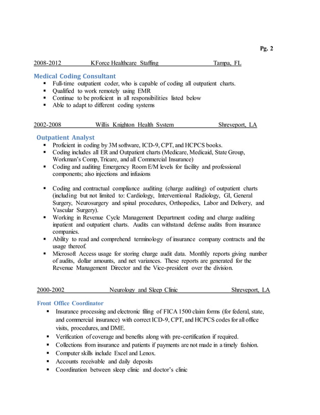 Angie's Resume' 2015 | PDF