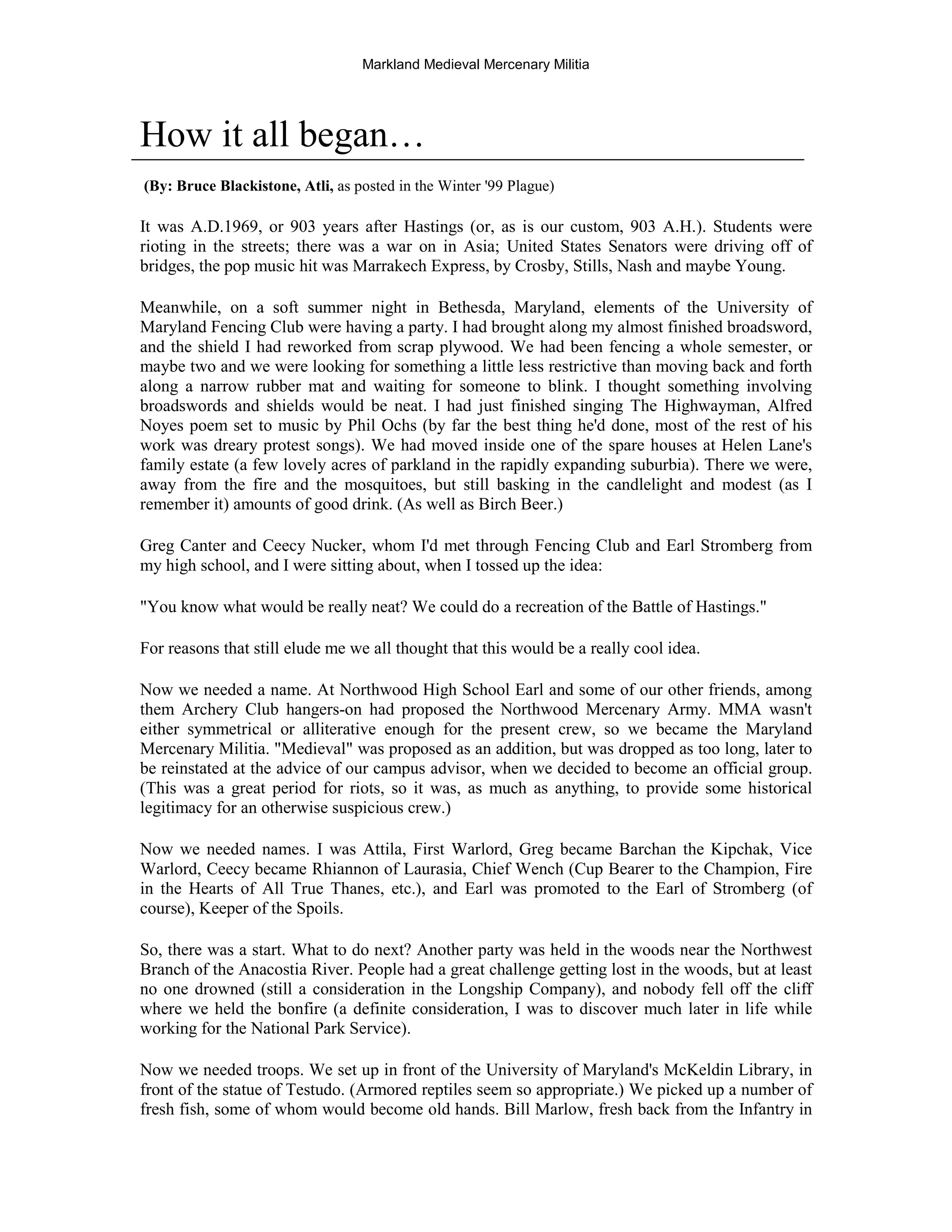 howitstarted | PDF