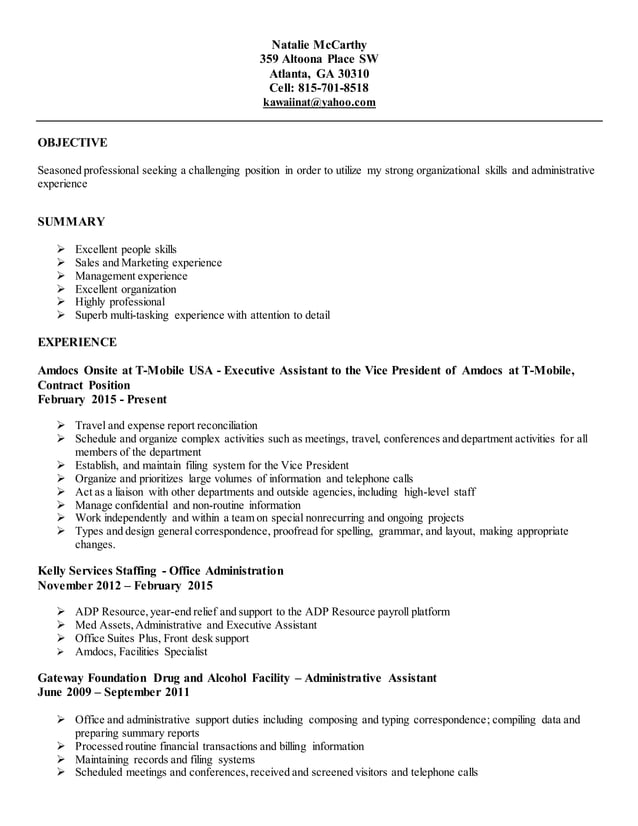 Natalie McCarthy Resume 2015 | DOCX