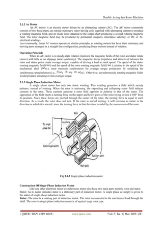 Double Acting Hacksaw Machine | PDF
