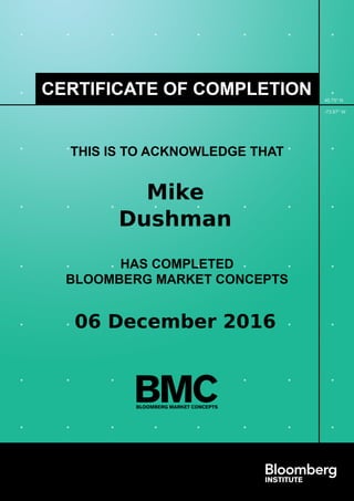 BMC certification | PDF