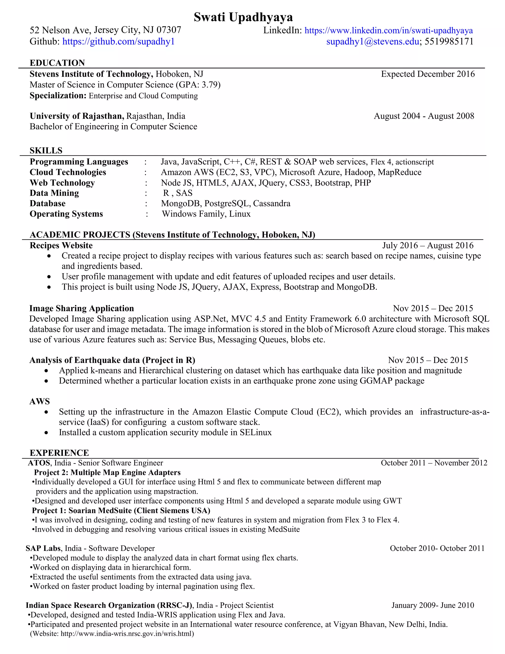 Swati_Upadhyaya_Resume | DOCX