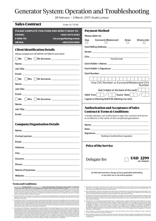 Generator System Operation & Troubleshooting | PDF