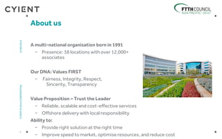 Cyient-APAC FTTH Show Presentation_Kiran Solipuram | PPT