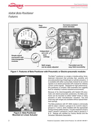 Valtek Beta NT3000 Flowserve | PDF