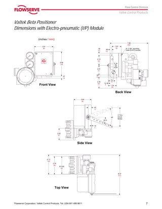 Valtek Beta NT3000 Flowserve | PDF