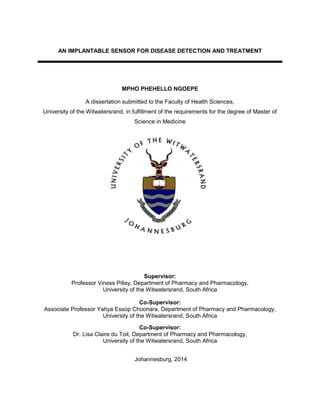 Mpho Phehello Ngoepe_Dissertation.MSc(Med)-signed | PDF