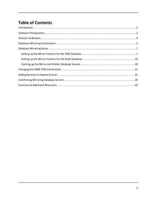 SAP SQL Anywhere High Availability Tutorial for Business Objects | DOCX | Databases | Computer ...