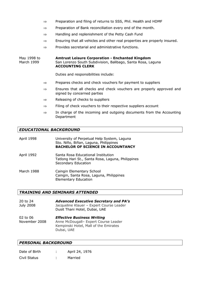 Updated CV - Aileen Batitis | PDF
