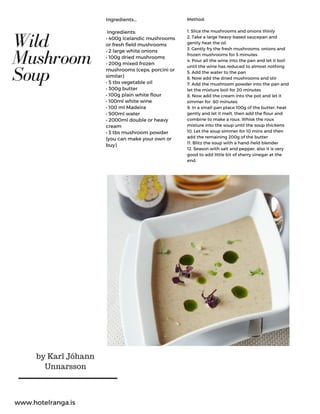 Gourmet Iceland Recipe booklet summer 2016 | PDF