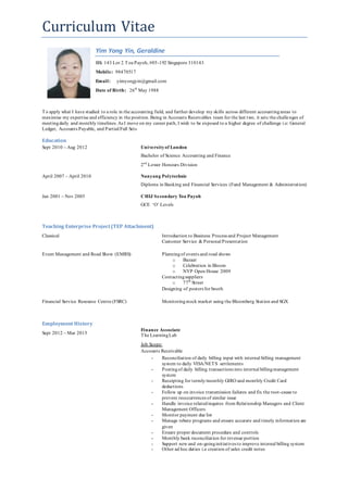 Geraldine's Resume_2015 | DOCX