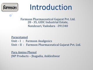 Farmson Company Presentation | PDF