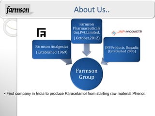 Farmson Company Presentation | PDF