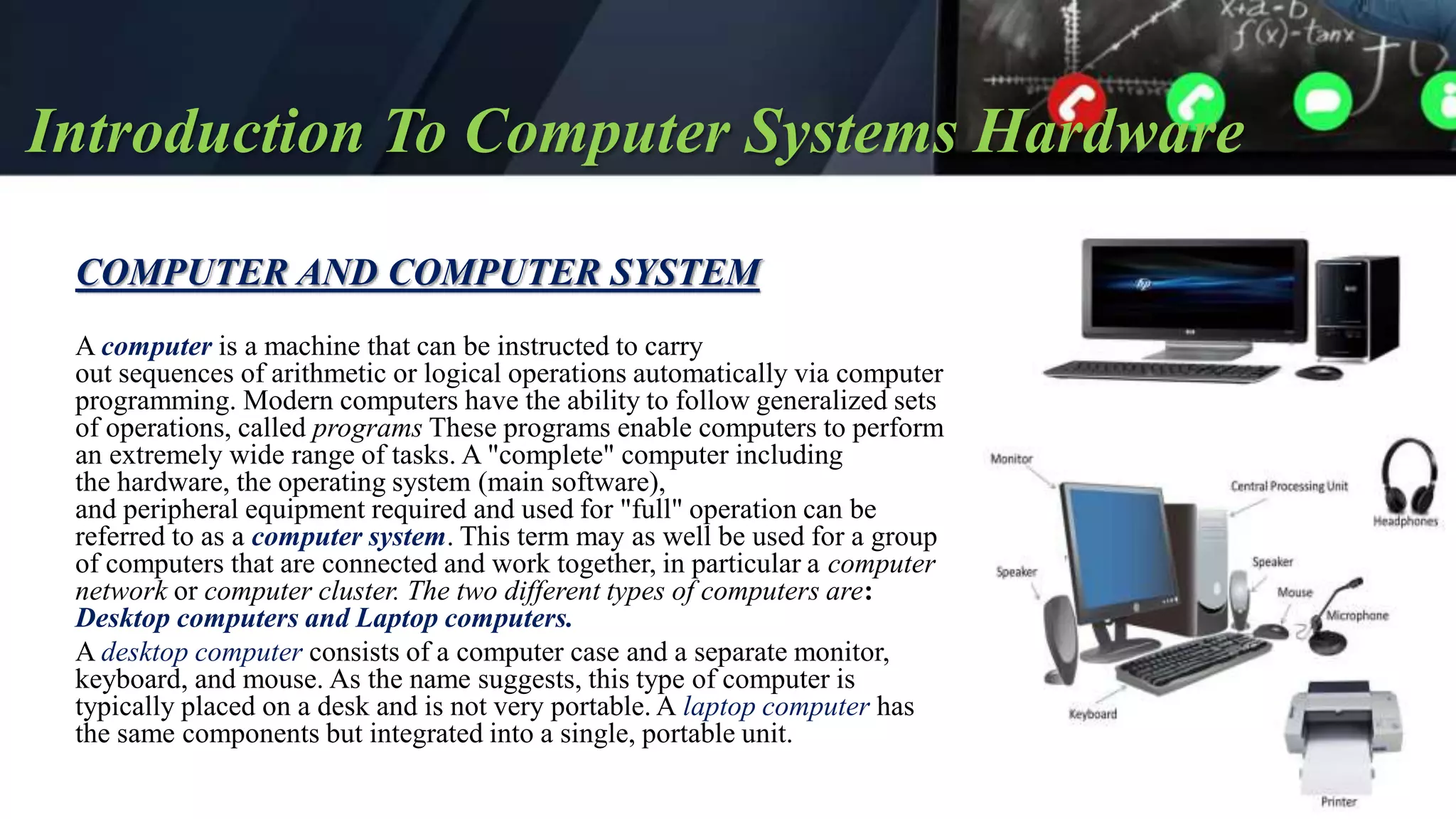 Computer education presentation - ARCH 383 | PPTX | Computer ...
