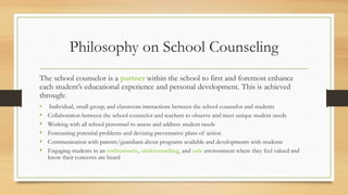 The School Counselor | PPTX