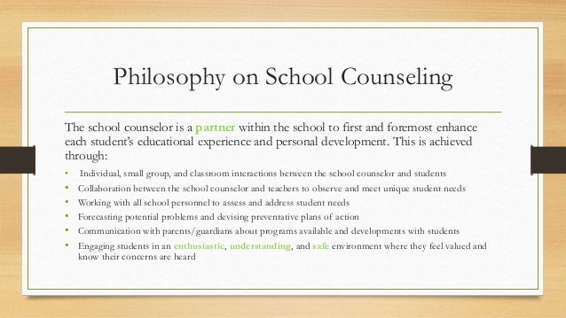 The School Counselor